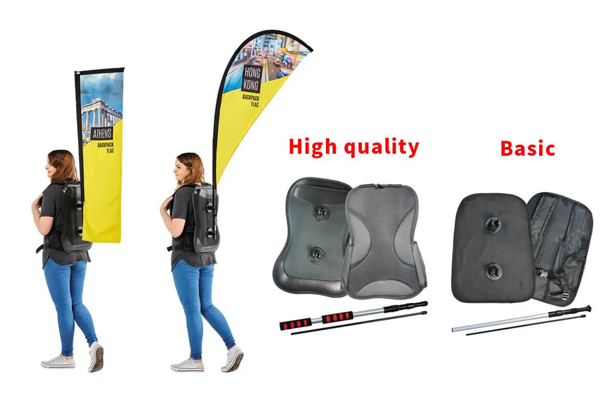 Custom Backpack Flags&Banner - Outdoor Advertising | Wewin