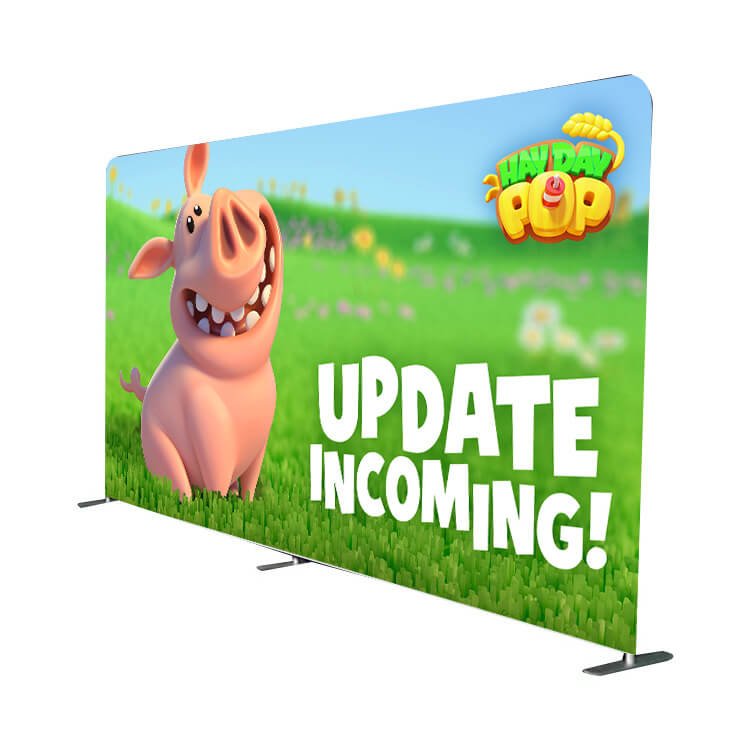 Custom Trade Show Backdrop | Fabric Backdrop - Wewin