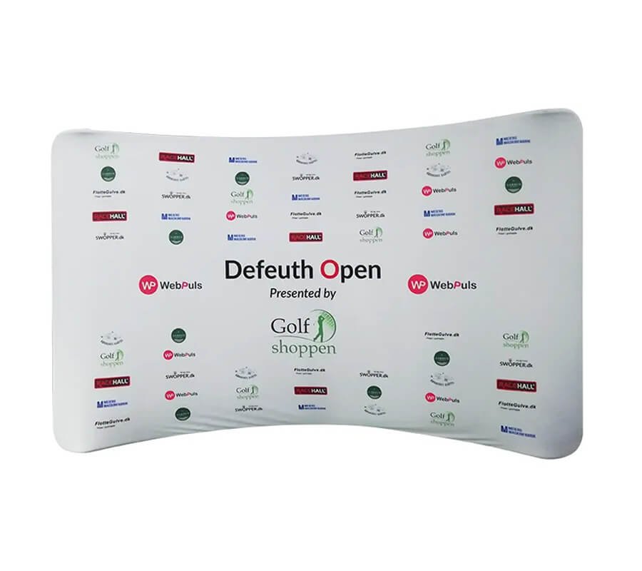 Custom Tension Fabric Backdrop | Photo Booth Backdrops