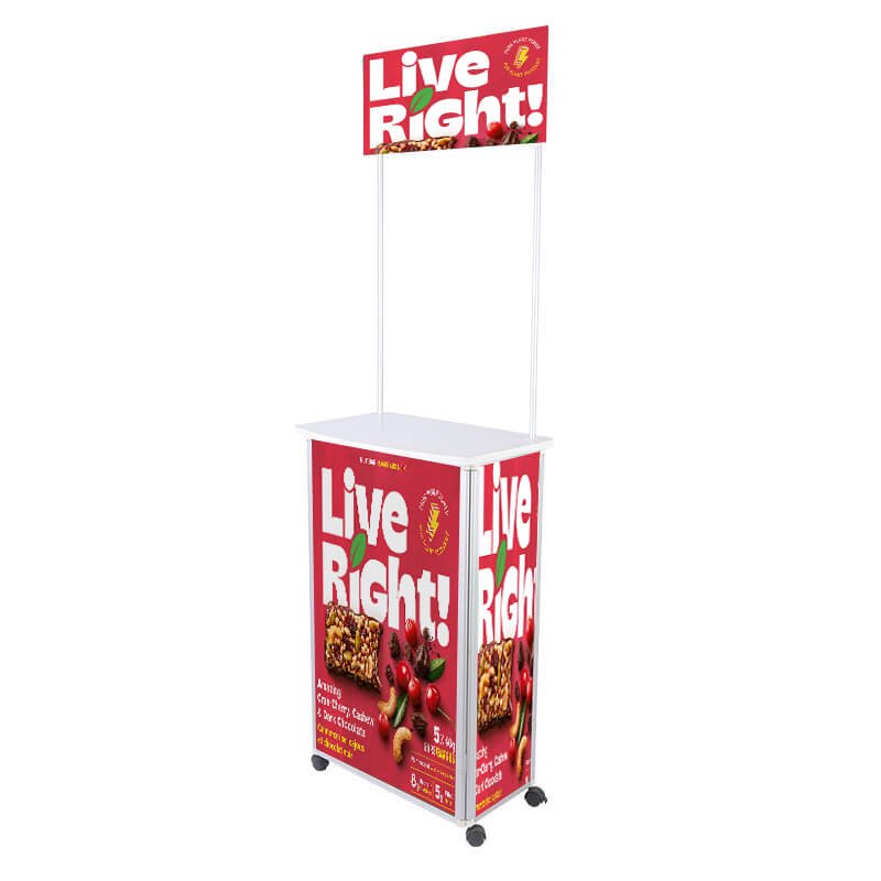 Portable Promotion Table | Foldable Promotional Counters