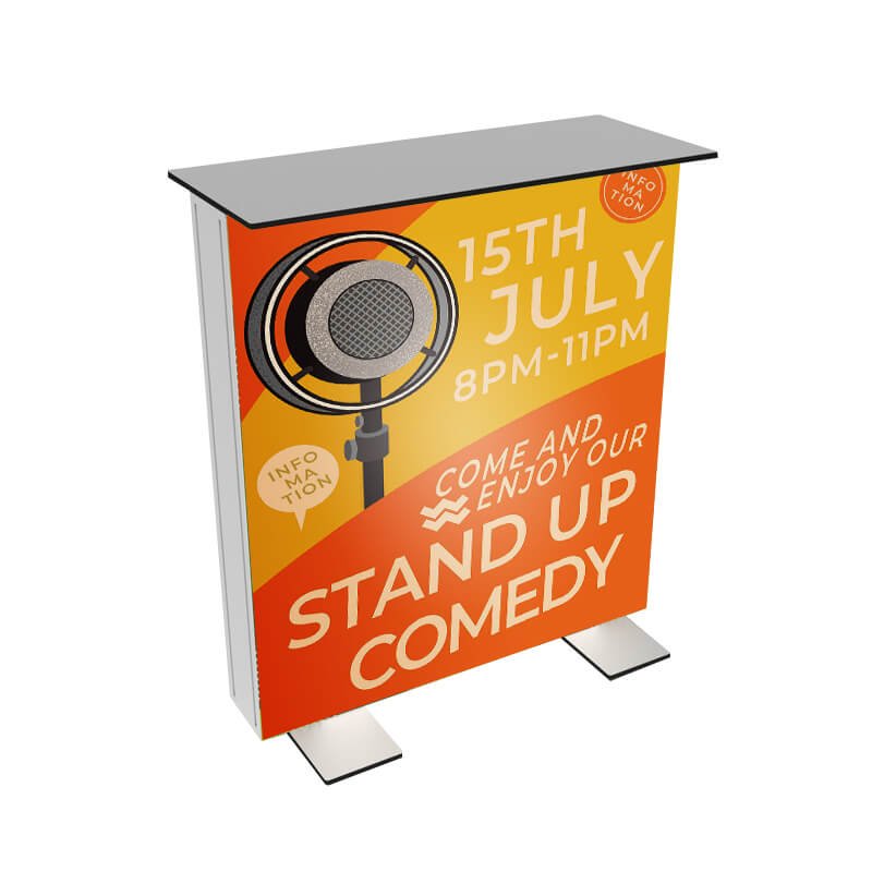 Portable Trade Show Counters | Trade Show Podium - Wewin