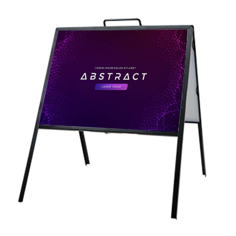 Metal A Frame Signs | Folding Sidewalk Sign Board - Wewin