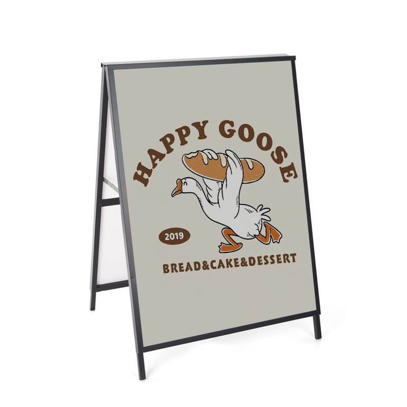 Metal A Frame Signs | Folding Sidewalk Sign Board - Wewin