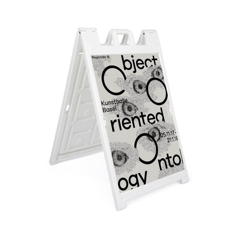 Plastic A Frame Signs | Portable Sidewalk Signs - Wewin