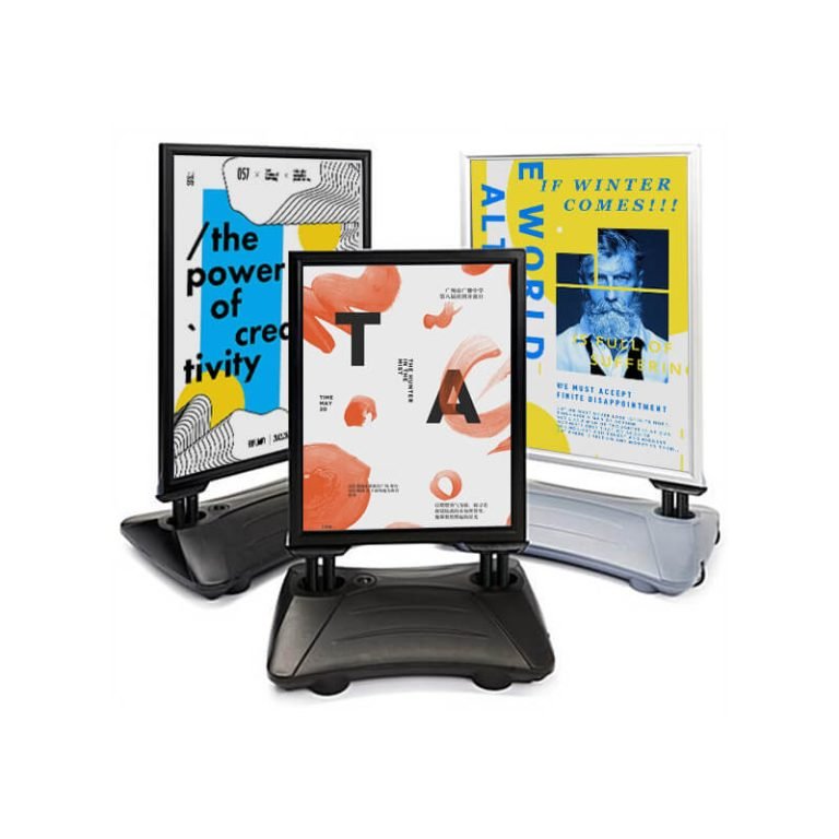 Outdoor Sidewalk Signs | Metal&Plastic A Frame Signs