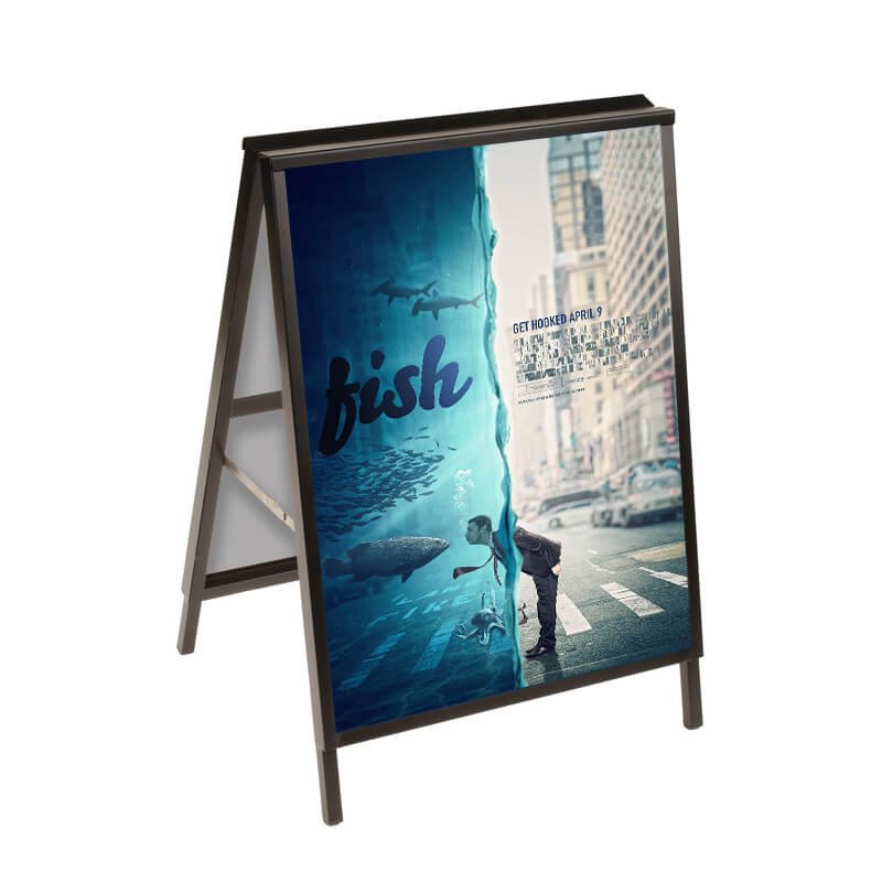 Metal A Frame Signs | Folding Sidewalk Sign Board - Wewin