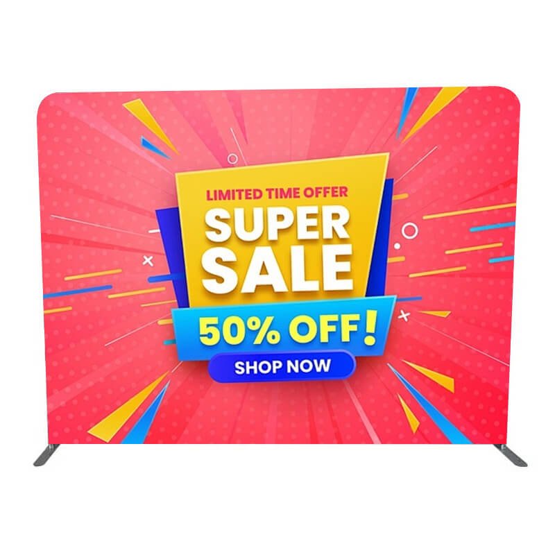 Custom Trade Show Backdrop | Fabric Backdrop - Wewin