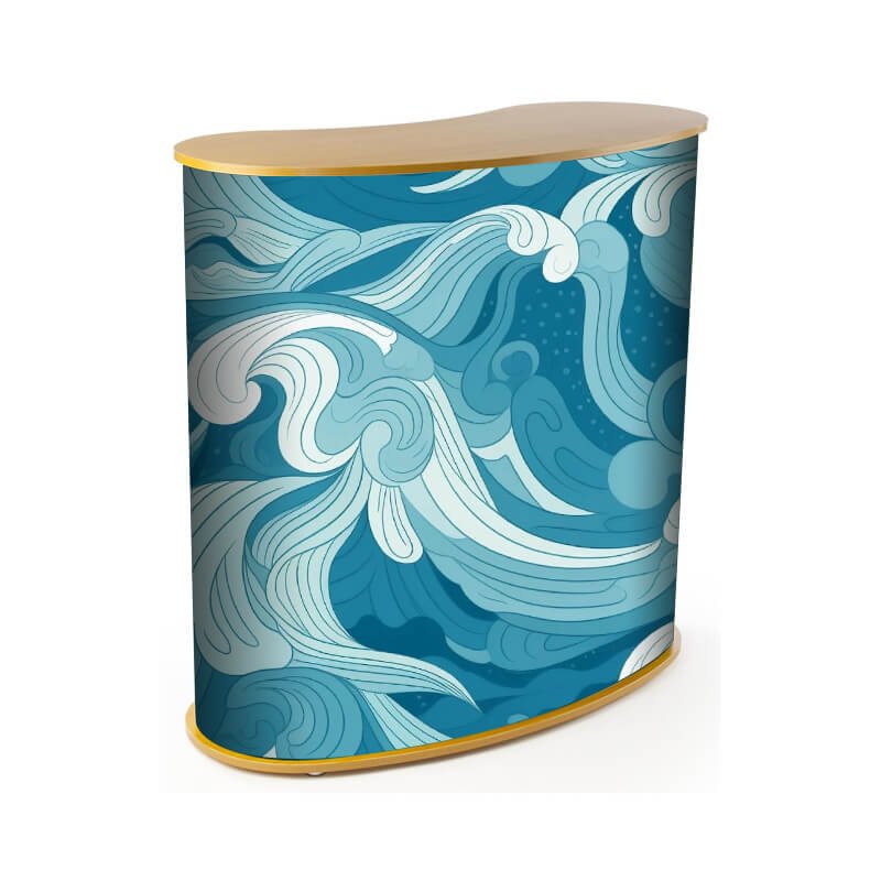 Portable Trade Show Counters | Trade Show Podium - Wewin