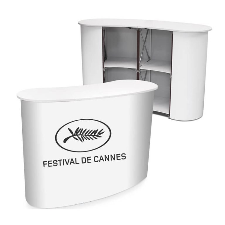 Portable Trade Show Counters | Trade Show Podium - Wewin